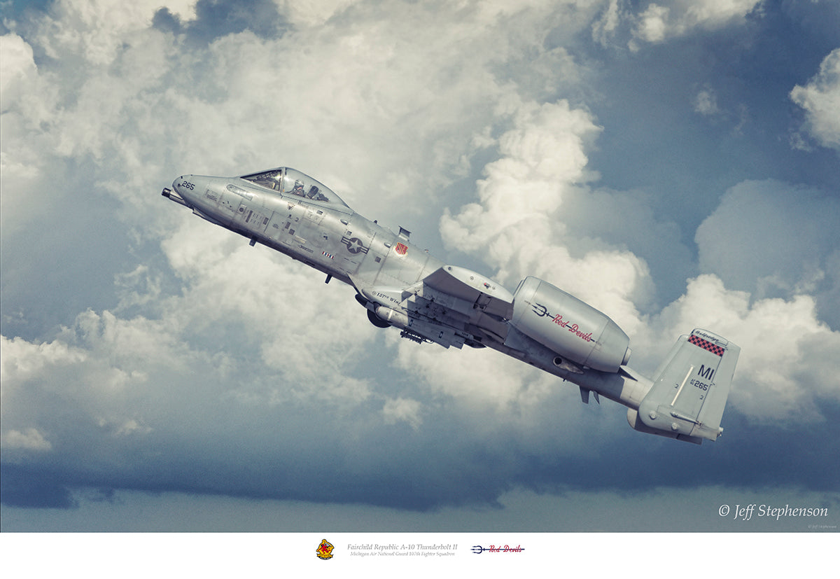 "Red Devils" A-10 Thunderbolt II – Jeff Stephenson Photography