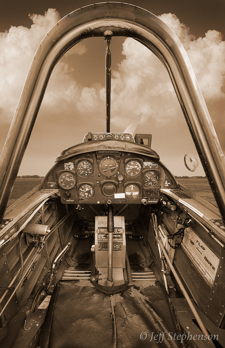 deHavilland DHC-1B-2-S5 Chipmunk Cockpit – Jeff Stephenson Photography