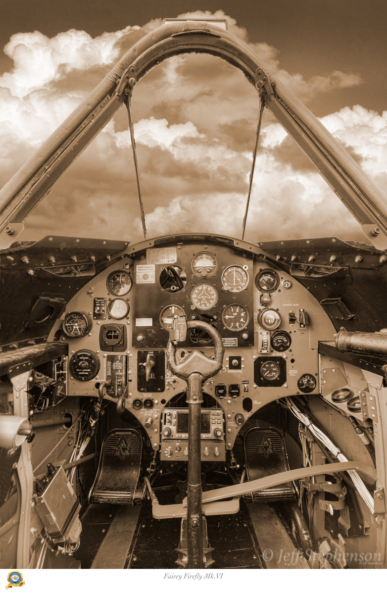 Fairey Firefly Mk. VI - Cockpit Series – Jeff Stephenson Photography