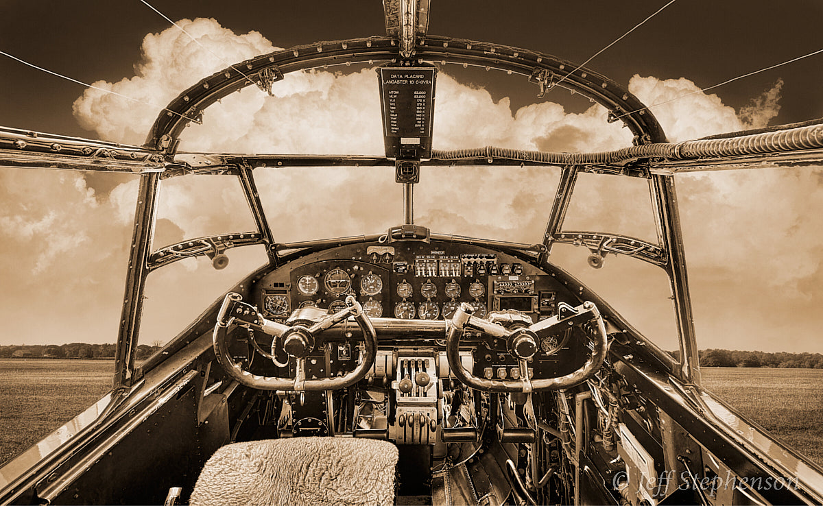 Lancaster Mk.X Cockpit – Jeff Stephenson Photography