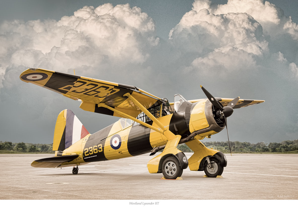 Westland Lysander – Jeff Stephenson Photography