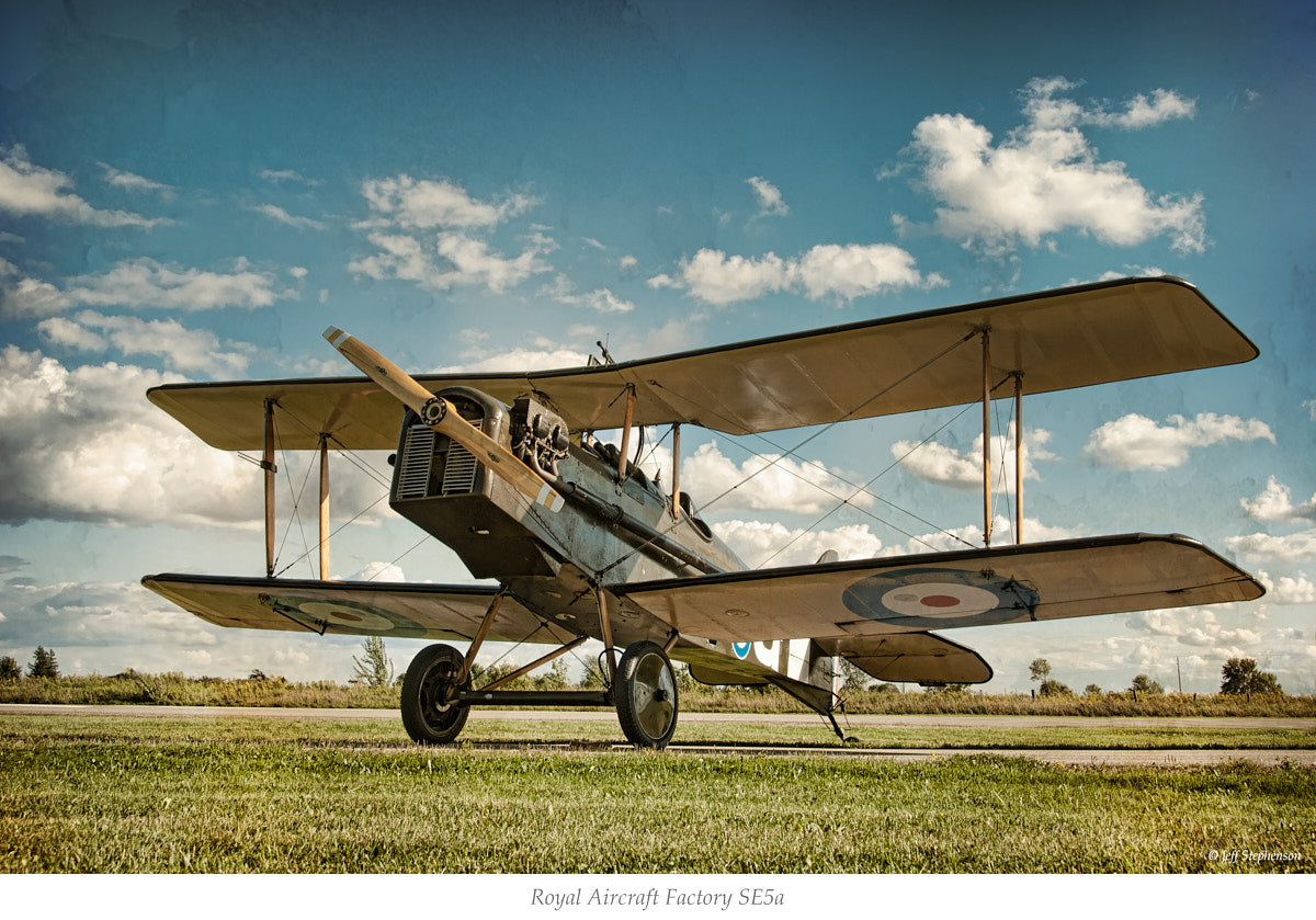 Royal Aircraft Factory SE5.a - static – Jeff Stephenson Photography